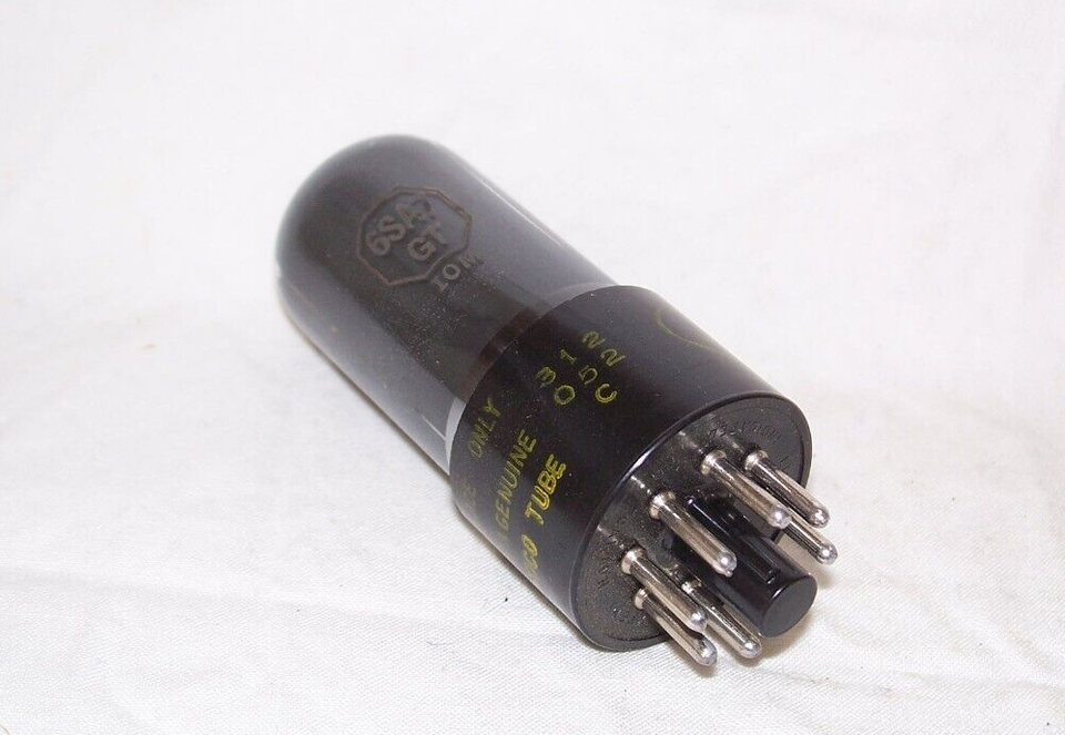 NOS FoMoCo 6SA7GT tube from bulk pack,tested strong!,6SA7,Sylvania-made ...