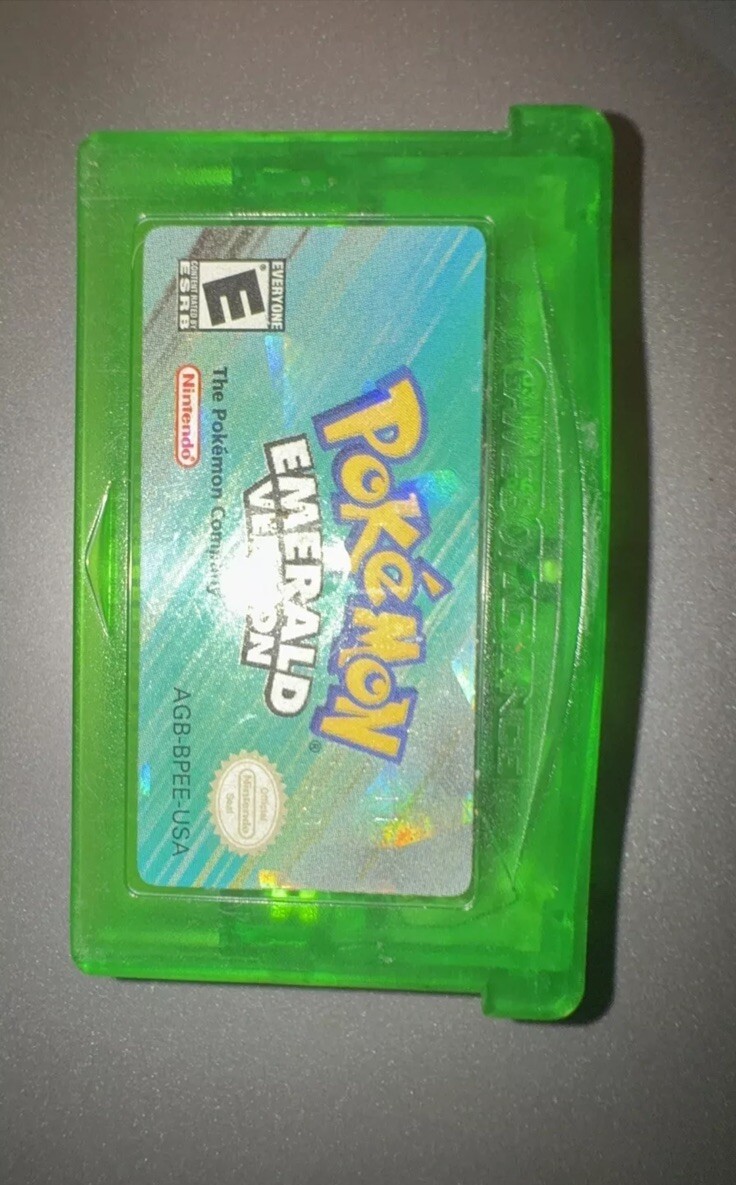 Pokemon Emerald (Nintendo Game Boy Advance, 2005) Authentic - Tested ...