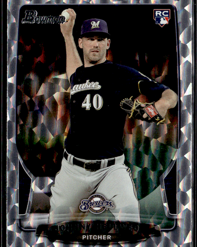 2013 Bowman Draft Silver Ice #23 Johnny Hellweg Brewers | eBay