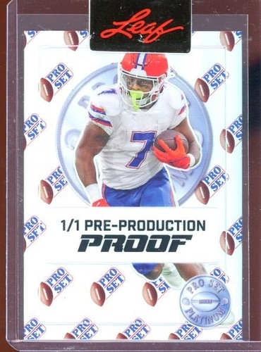 2024 Leaf Pro Set Metal Platinum Proof Prismatic Pro Set Trevor Etienne ...