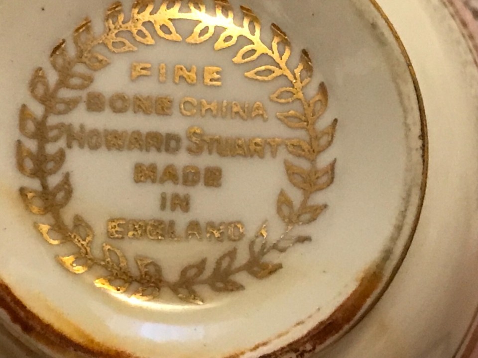 Howard Stuart Fine Bone China Set Creamer And Sugar Bowl Made In ...