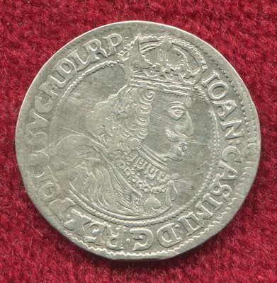 1659 POLONIA Jan II Kazimierz Waza (1649-1668) - 6 Groschen,silver coin ...