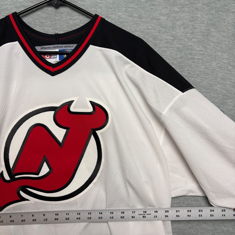 Vintage 90s CCM New Jersey Devils #30 Hockey Jersey NHL White Men XL | eBay