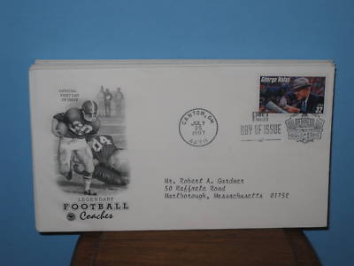 US Stamps FDC #3150 George Halas 32c 1997 | eBay