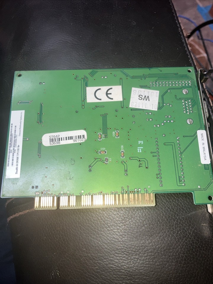 VINTAGE 1994 Diamond Stealth 64 DRAM PCI VGA Video Graphics Card ...