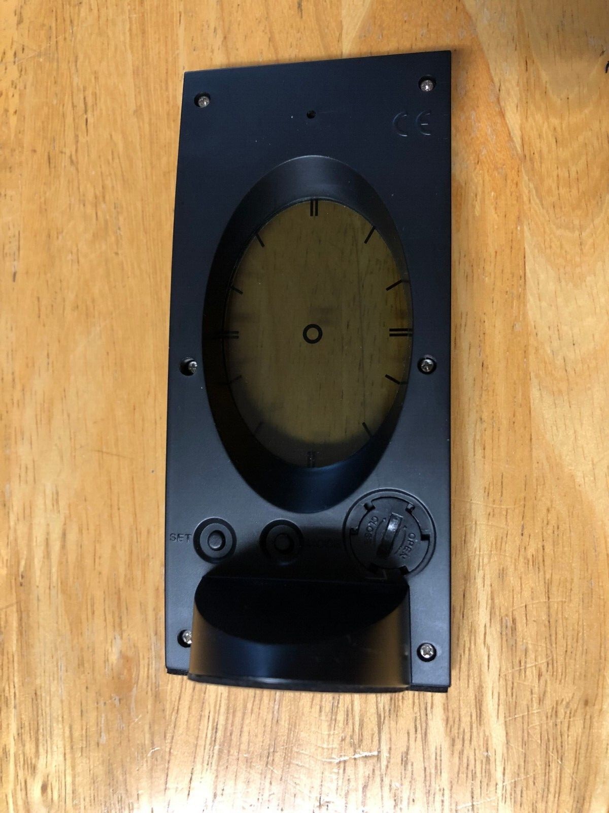 Daktronics Electronic Transparent Desk Deco Clock | eBay