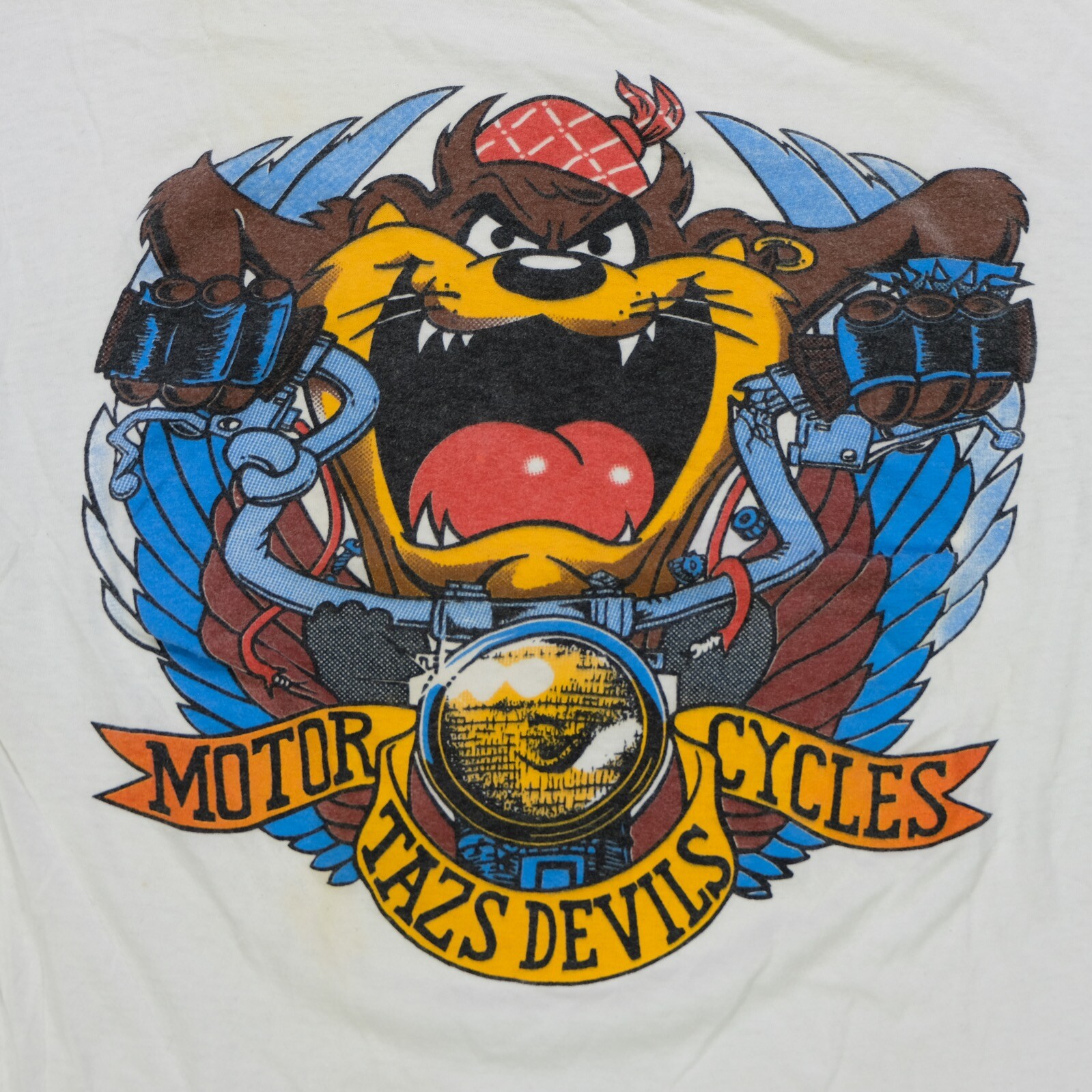 Rare Vintage Taz Taz’s Devils Motorcycles Looney Tune… - Gem