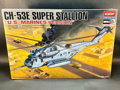 Academy MRC Model Kit 12209 1:48 Scale CH-53E Super Stallion US Marines ...