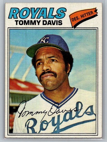 1977 Topps Vintage #362 Tommy Davis Kansas City Royals Baseball Card | eBay