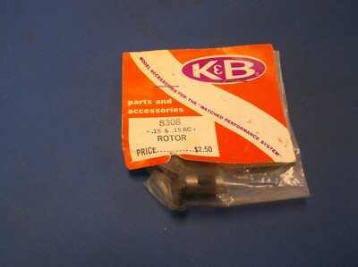 K&B .15 R/C REAR ROTOR MODEL AIRPLANE ENGINE # 8308 SEE PICS NOS | eBay