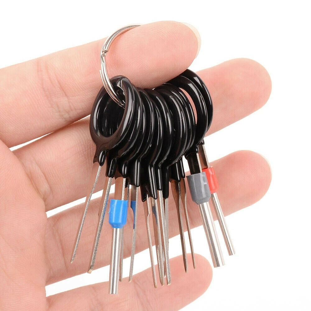 11x Car Terminal Removal Tool Pin Wiring Connector Extractor Puller Kit ...