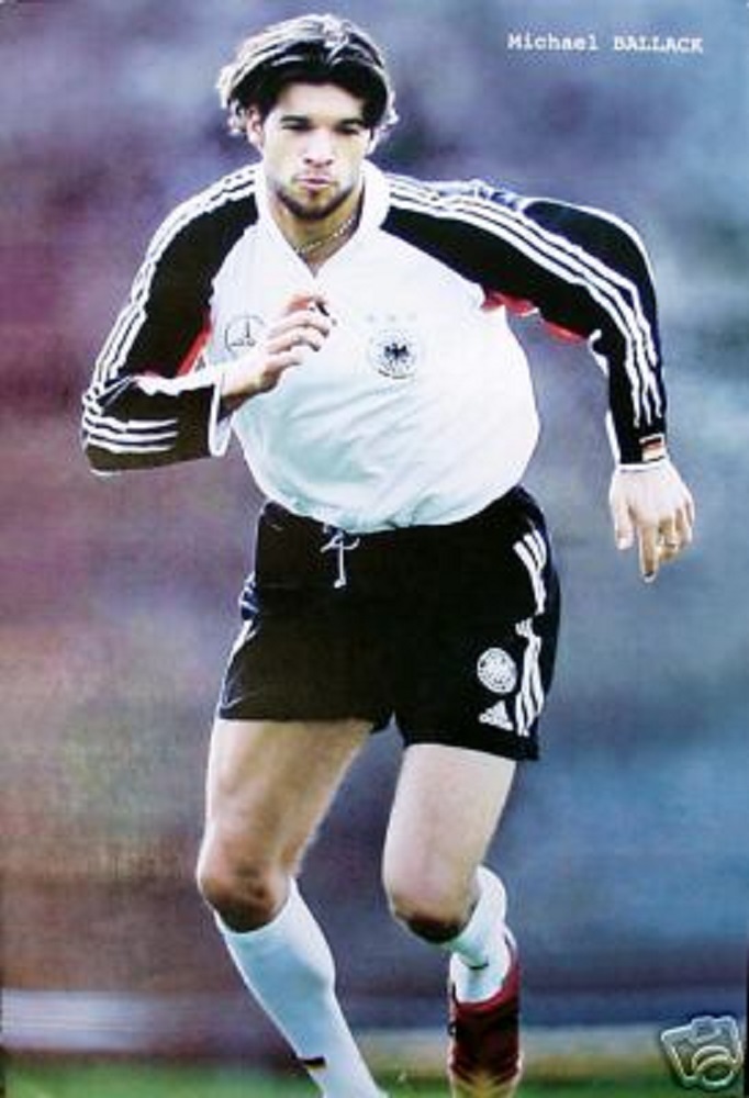 MICHAEL BALLACK "RUNNING" POSTER -German National Football,Chelsea ...