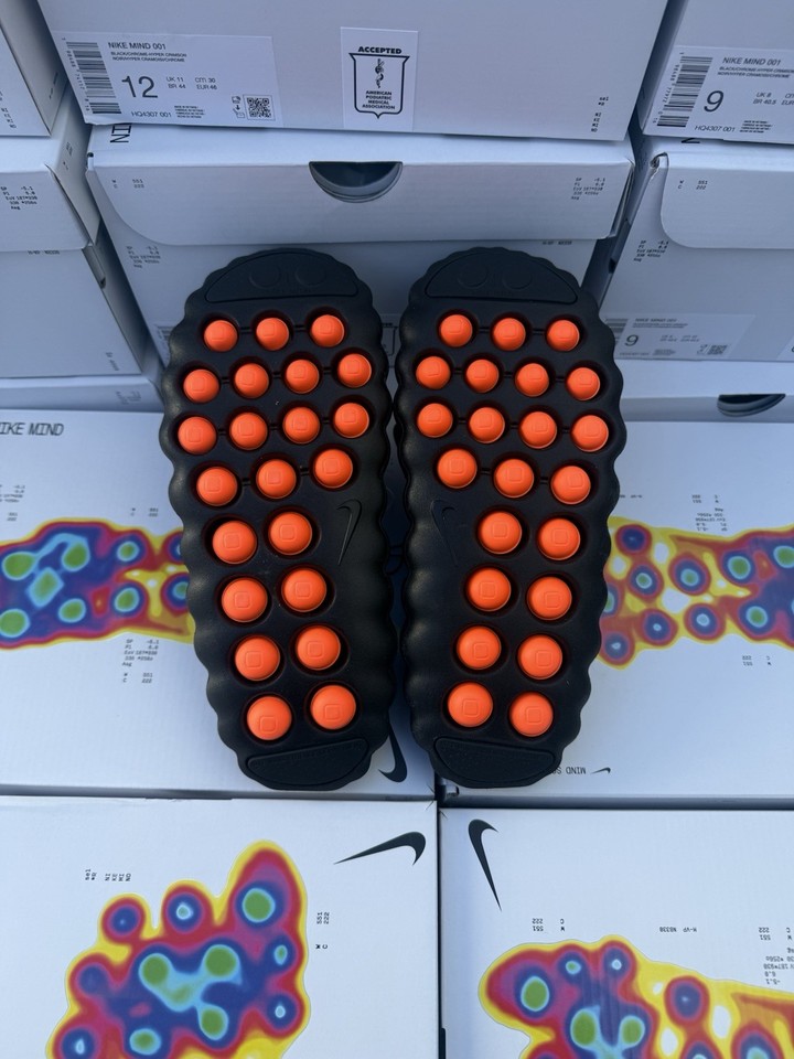 Size 12 - Nike Mind 001 Black - HQ4307-001 IN HAND READY TO SHIP ...