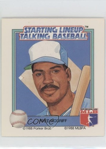 1988 Starting Lineup Talking Baseball Toronto Blue Jays Fred McGriff ...
