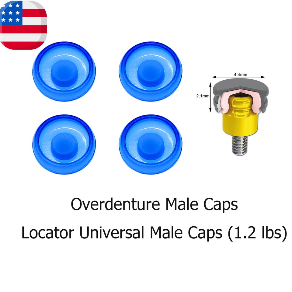 US Universal Implant Dental Retention Caps Insertion Extraction Remove ...