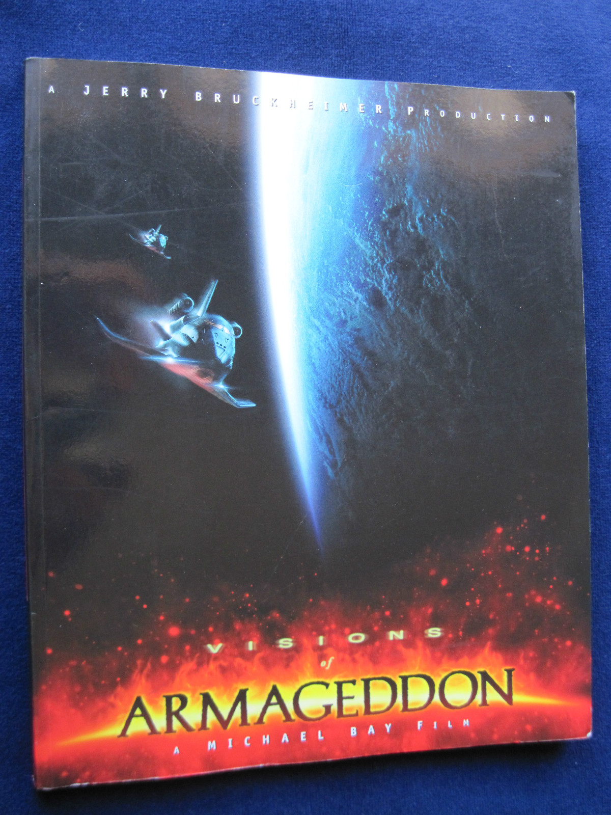MAKING OF ARMAGEDDON FILM BOOK - SIGNED by MICHAEL BAY & JERRY ...