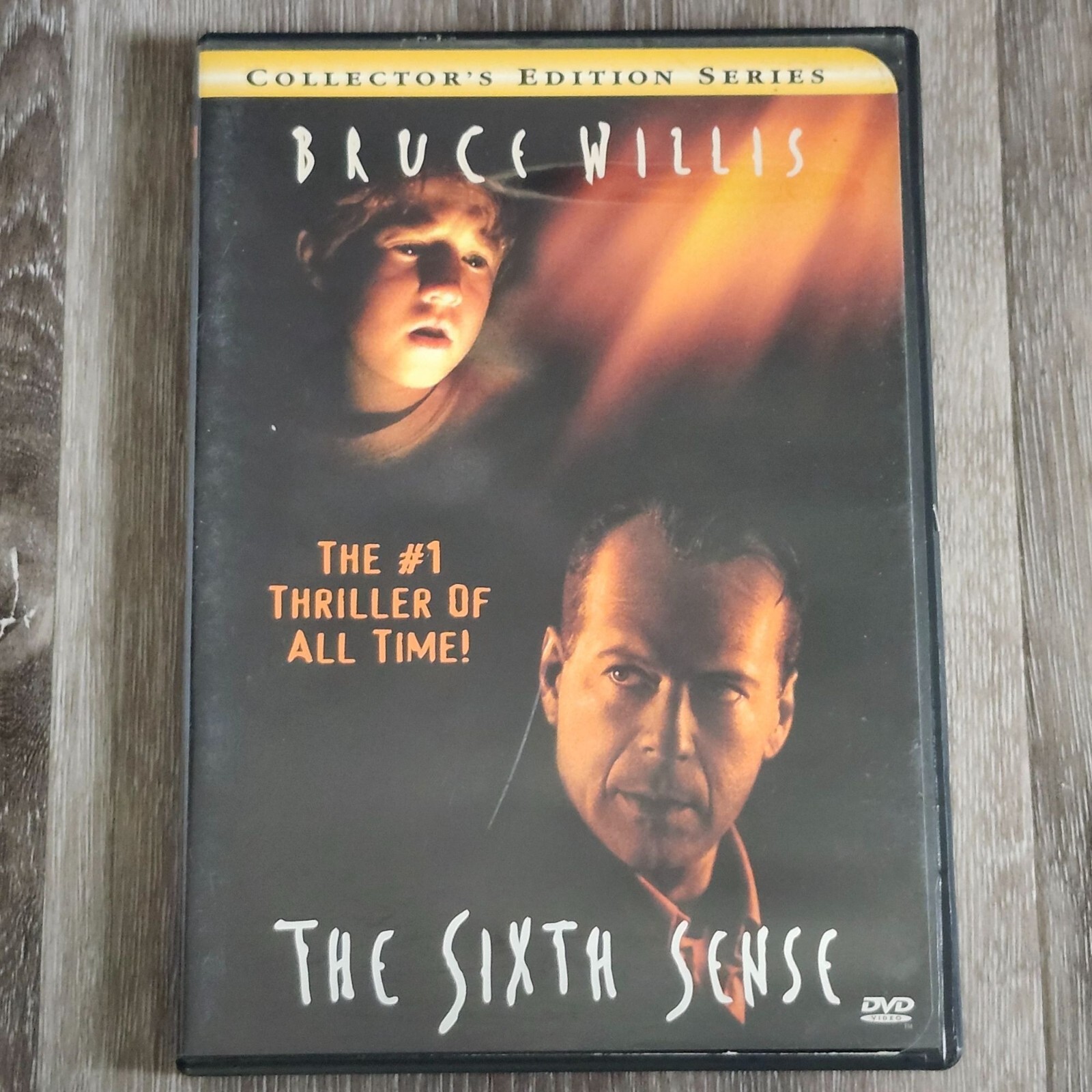 The Sixth Sense DVD Hollywood Pictures Bruce Willis Haley Joel Osment ...
