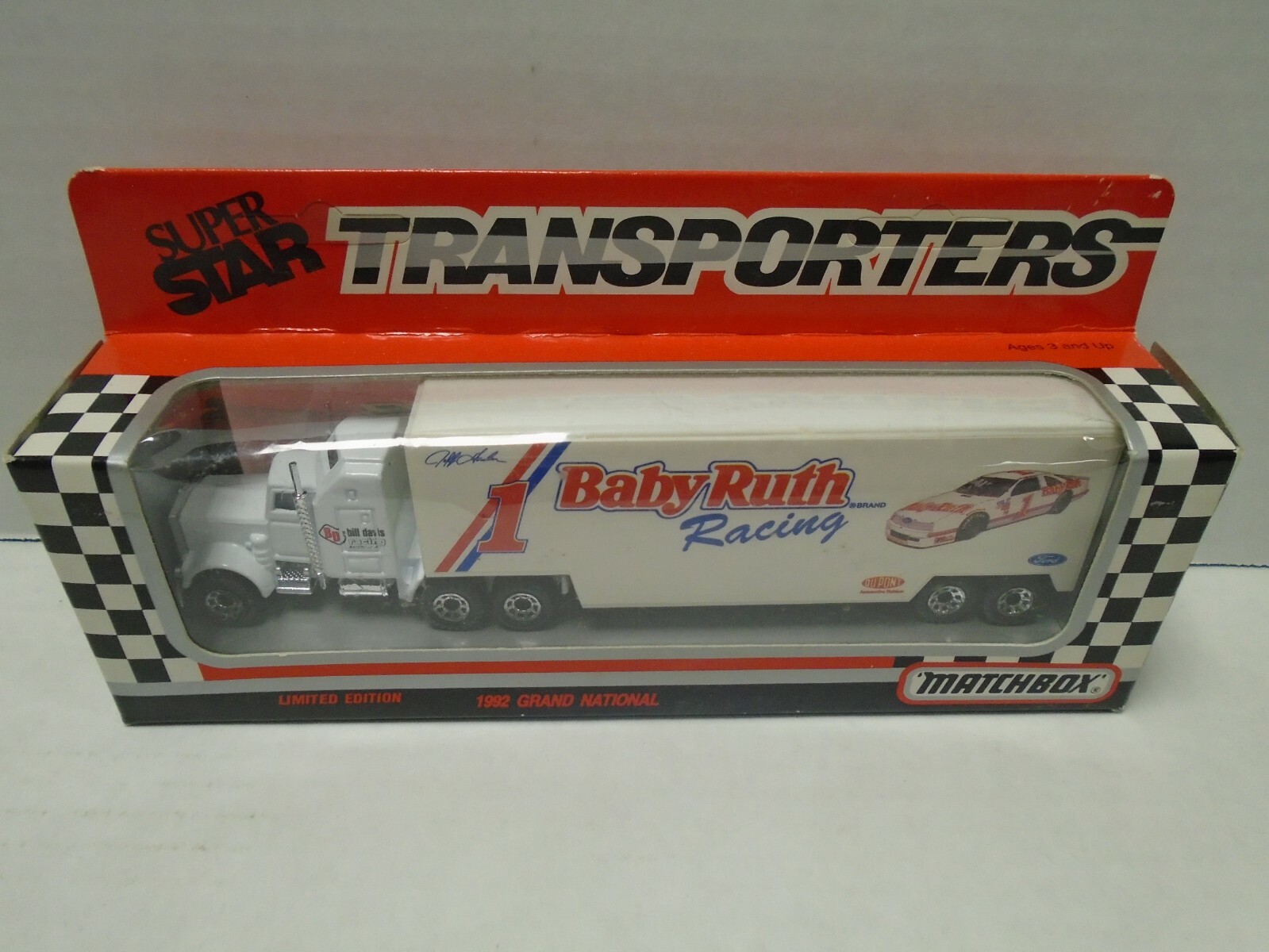 Jeff Gordon #1 Baby Ruth Racing Superstar Transporters Matchbox ...