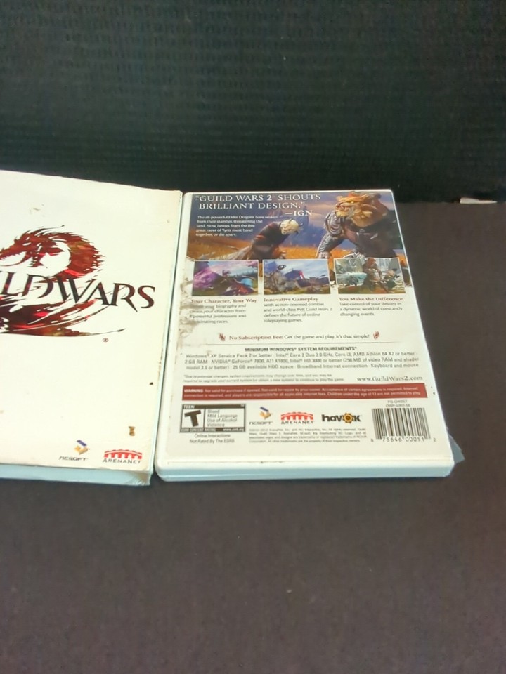 Guild Wars 2 (PC, 2012) 875646000512| eBay