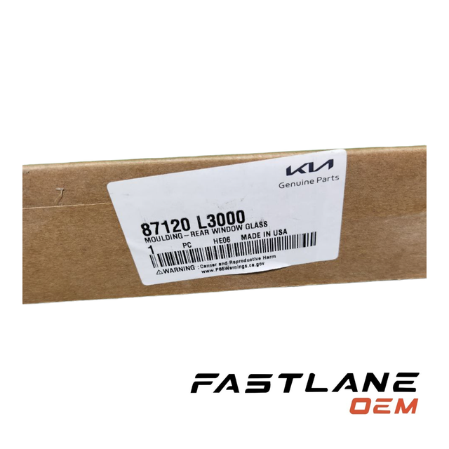 Kia 87120L3000 Rear Lower Back Glass for sale online | eBay