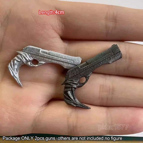 2pcs Painted 1/12 Scale Guns Weapon Model For DIY 6" Action Figure | eBay