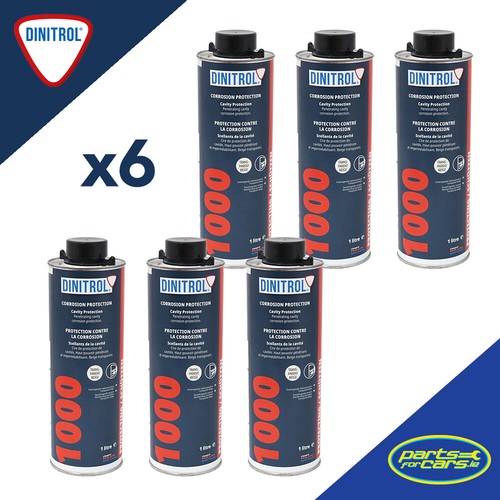 DINITROL 1000 Transparent Cavity Wax Penetrator Antirouille 6 x 1L | eBay