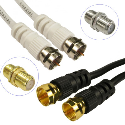 COAXIAL SATELLITE CABLE EXTENSION VIRGIN MEDIA SKY TV BROADBAND F ...