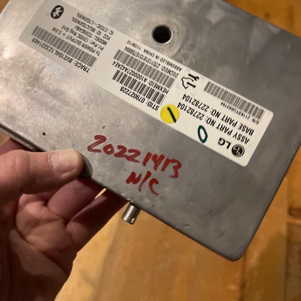 13-17 CHEVROLET TRAVERSE COMMUNICATION CONTROL COMPUTER MODULE 22782104 ...