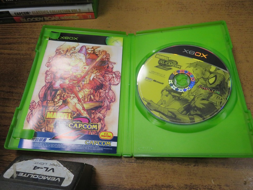 Marvel vs. Capcom 2 (Microsoft Xbox, 2003) Complete - Box, Instructions ...