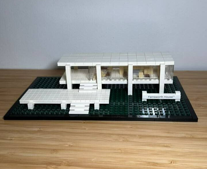 Casa Farnsworth Lego LEGO Sales Houses Mercari