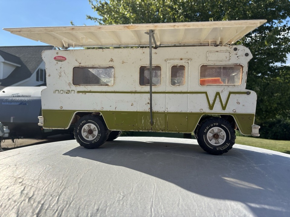 Vintage 1970s Tonka Indian Winnebago RV Motorhome Camper | eBay