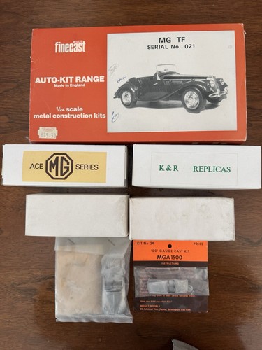 Metal Model Collection MGTF MGTD MGA MG Pre-War Complete Unassembled | eBay