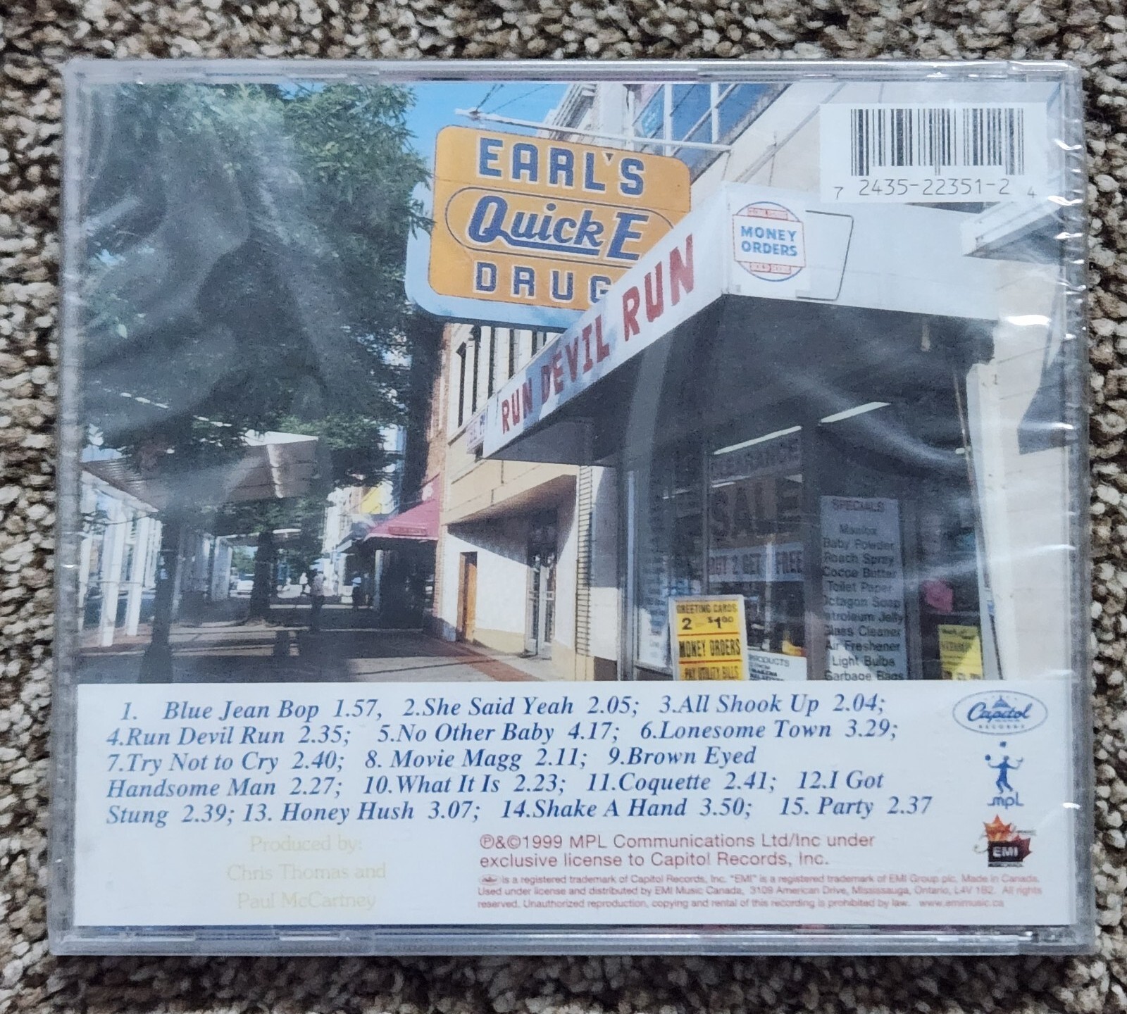 Run Devil Run by Paul McCartney (CD, Oct-1999, Capitol) for sale online ...