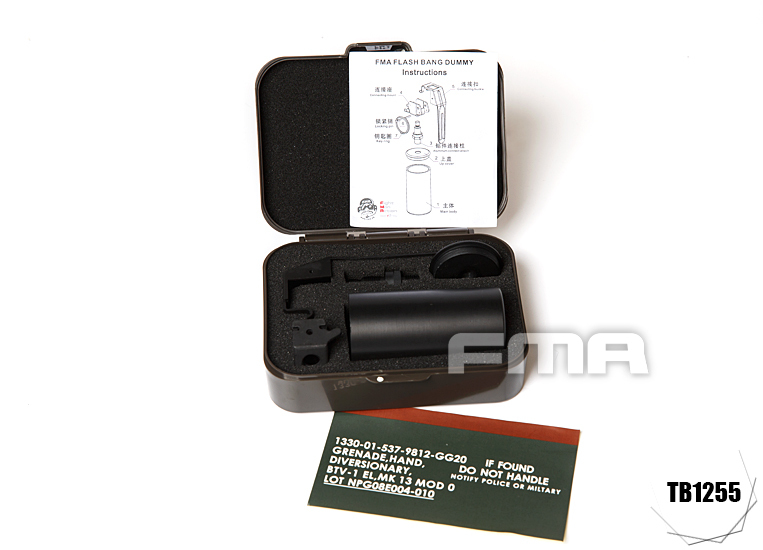 FMA Short Version MK13 Flash Bang Dummy Model No function Kit Cosplay ...