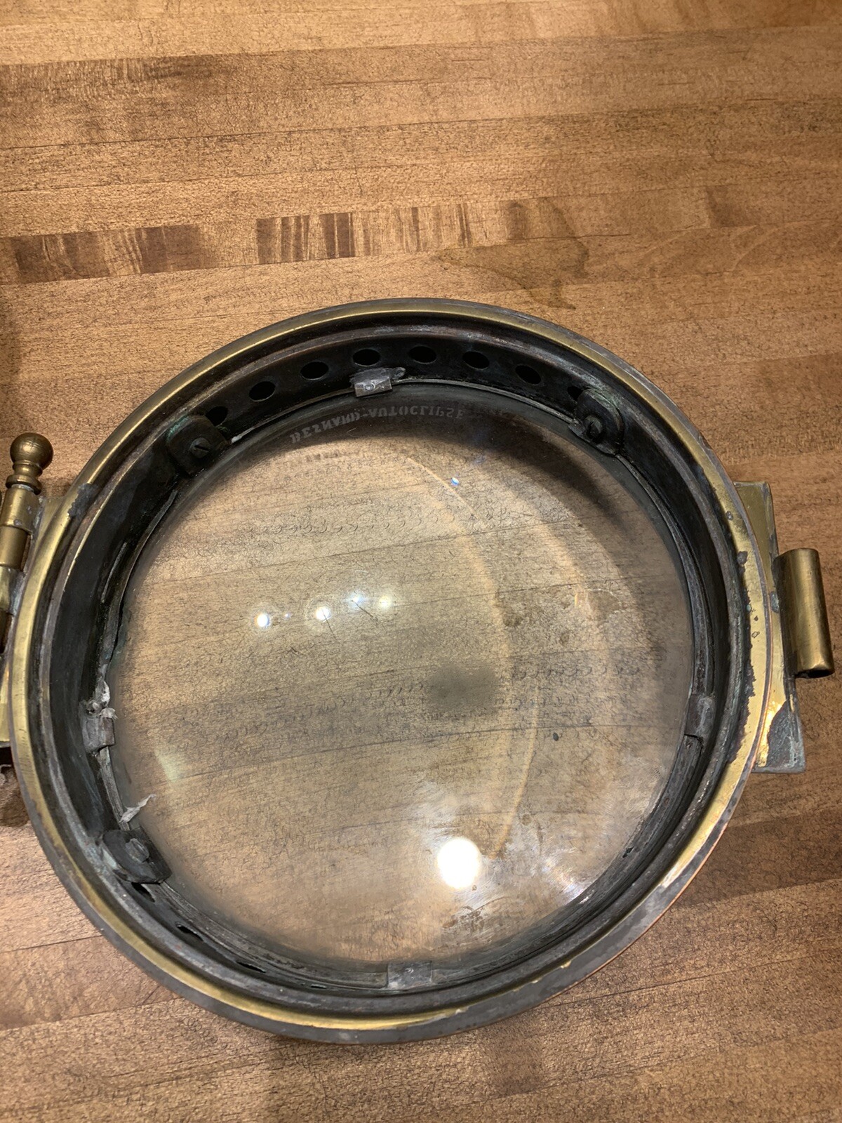 Besnard Autoclipse Antique Acetylene Car Headlight / Lamp - Brass ...