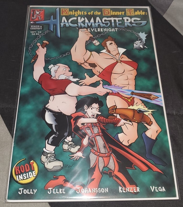 Knights of the Dinner Table: Hackmasters of Everknight #3 (2000 Kenzer and Co) | eBay