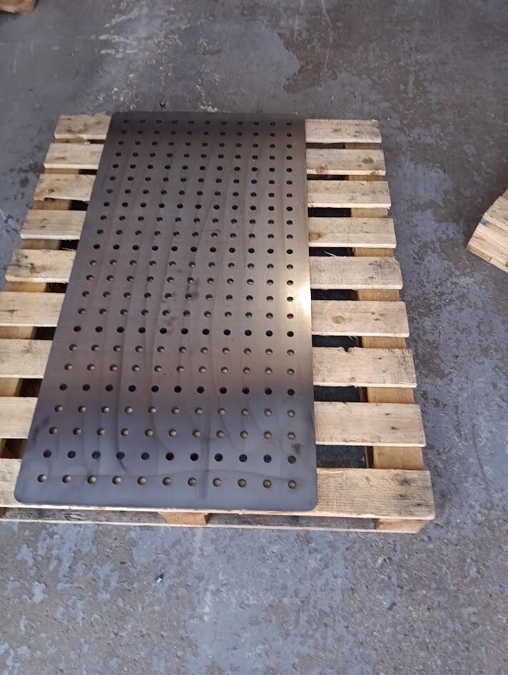 Welding Top Fixture Plate Weld Table Bench MIG TIG Fabrication 6mm 600 ...