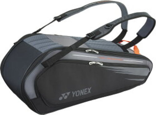 Yonex Tennis Racket Bag 6 Rackets BAG2322G Backpack Shoe Divider Black ...