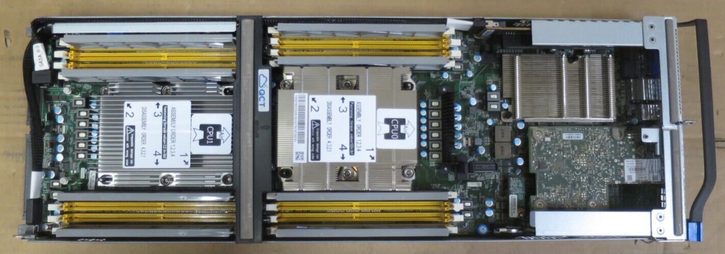 Quanta T42S-2U 24x 2.5" + 2 x Server Nodes 2x Xeon 2nd Gen Scalable 16x ...