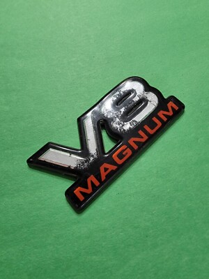 Bin#36 1999 Dodge Durango V8 Magnum Rear Side Emblem Badge Logo 'V8 ...