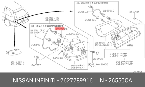 Genuine OE Bulb Left Hand 2627289916 , 26272-89916 | eBay.de