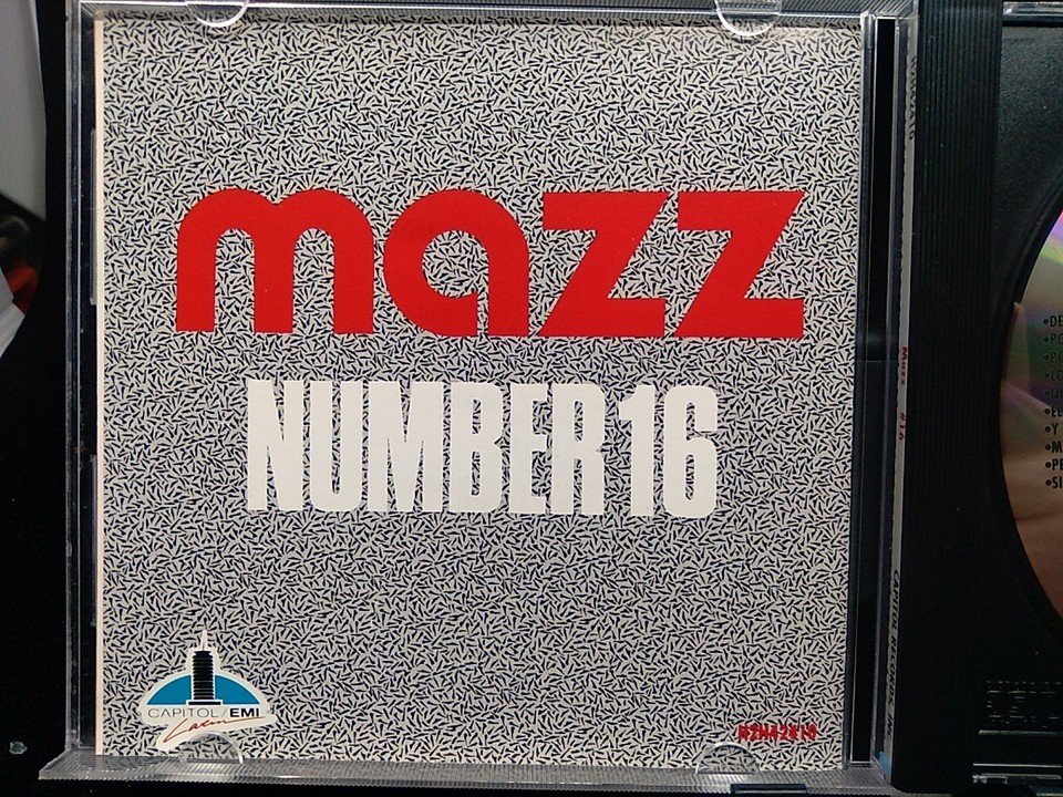 CD-📀-MAZZ-NUMBER 16-1991 EMI LATIN/CAPITOL-RARE | eBay