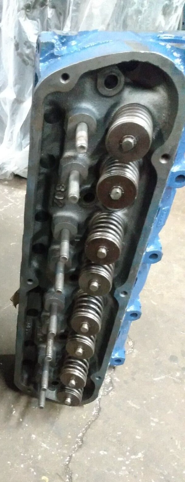 1970 FORD 302 CYLINDER HEAD C9TE-C - REMANED DATE 0E23 3/8 studs ...