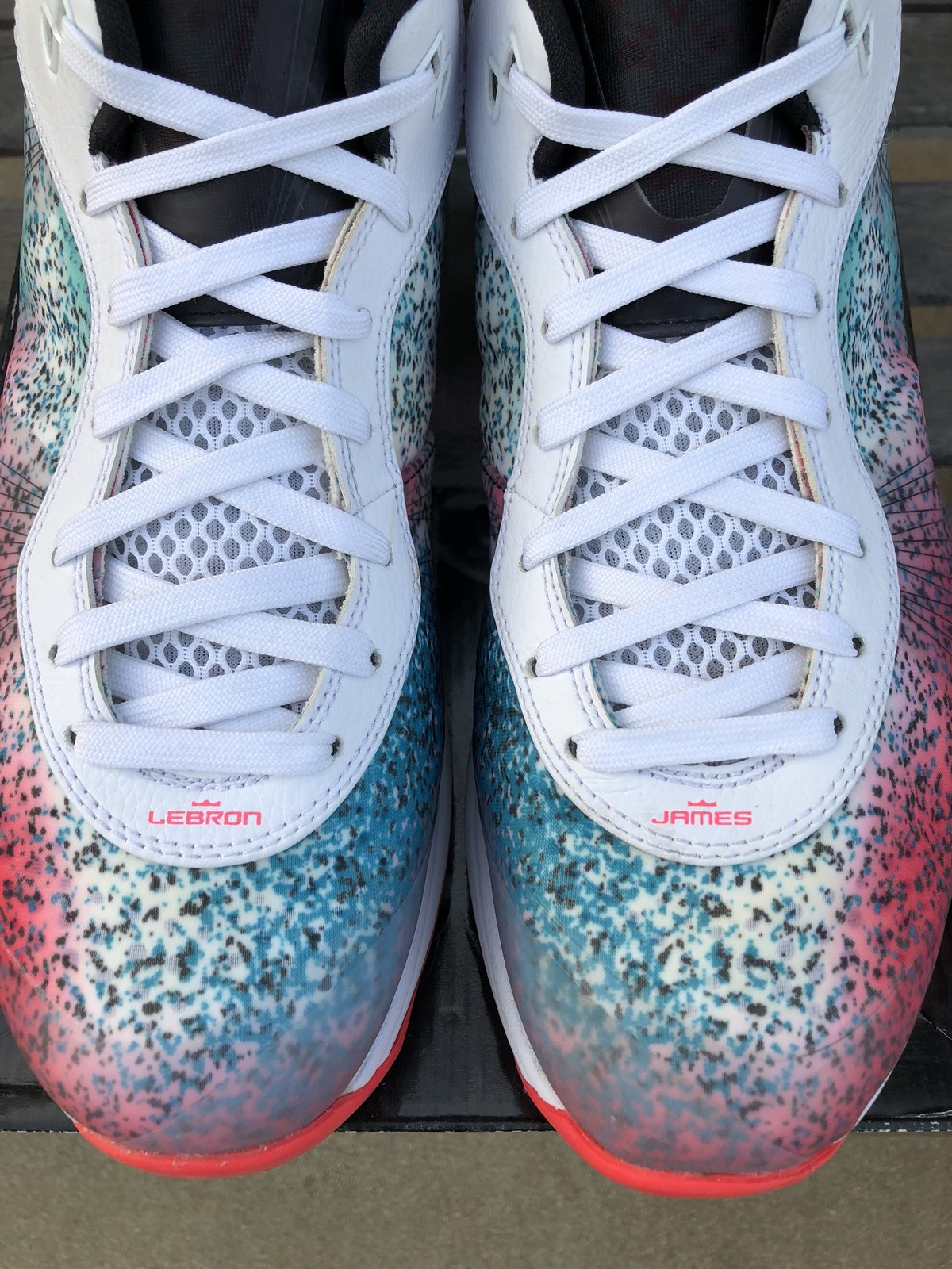 Nike Lebron James LBJ 8 Low V2 Miami Nights 11 Solar … - Gem