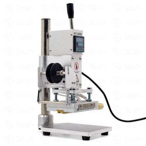 Digital Hot Foil Stamping Machine T-Slot Brass Mold Logo Leather PU ...