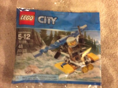 LEGO 30359 city police water plane | eBay