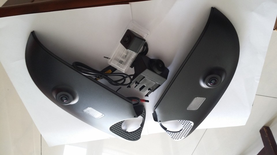 360 Bird View car DVR record system for Toyota Prado Land Cruiser with ...