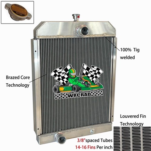 Cooling Tractor Radiator Fit IH Farmall 460 560 OE# 370414R1 370413R92 ...