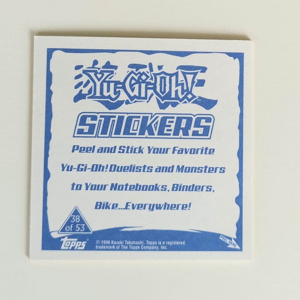 RARE 1996 Yu-Gi-Oh Sticker - Basic Insect - Kasuki Takahasi - 39 of 53 ...