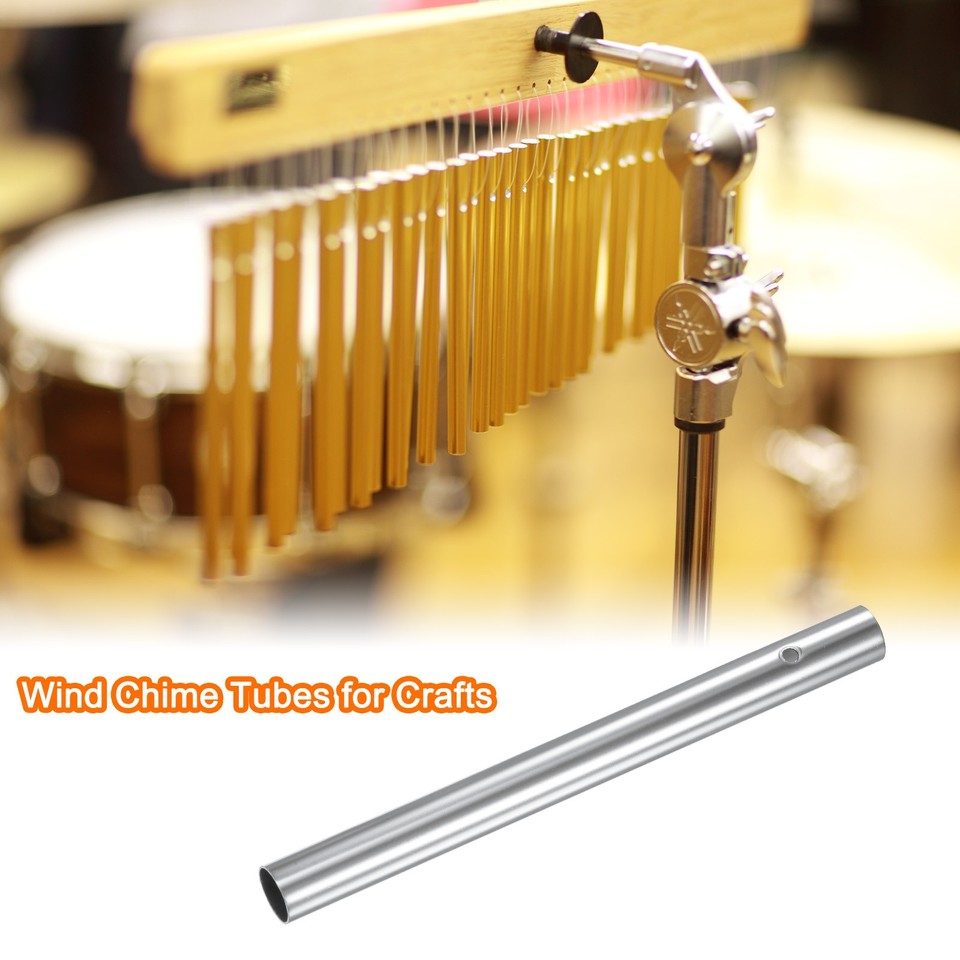 16-Pack Wind Chime Tubes, 4 Sizes Wind Chime Parts for Crafts [Silver ...